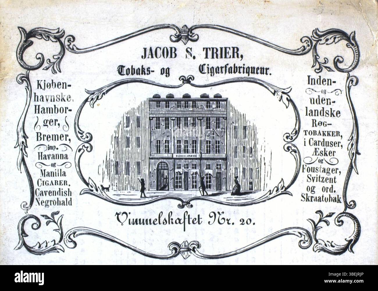 Jacob S. Trier was a tobacco and cigar manufacturer located at ...