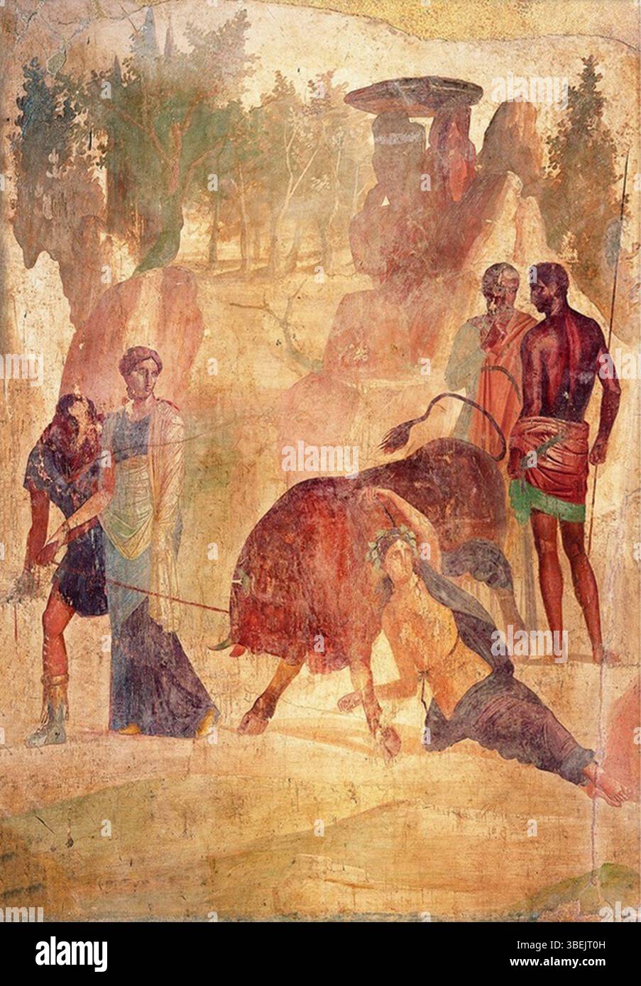 This 1st-century CE fresco from the House of the Grand Duke of Tuscany ...