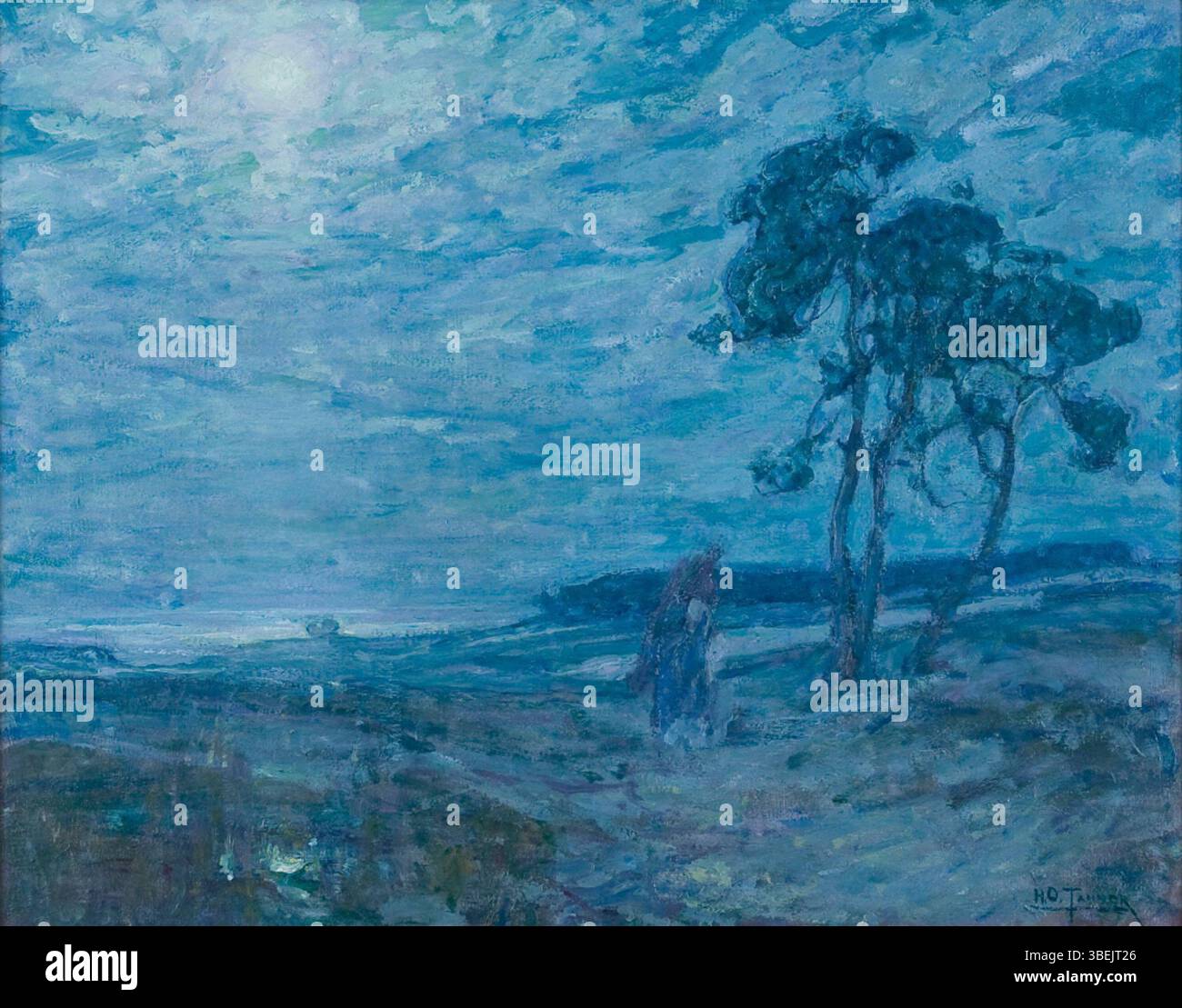 This 1910 oil painting by Henry Ossawa Tanner, titled 'Le Touquet ...