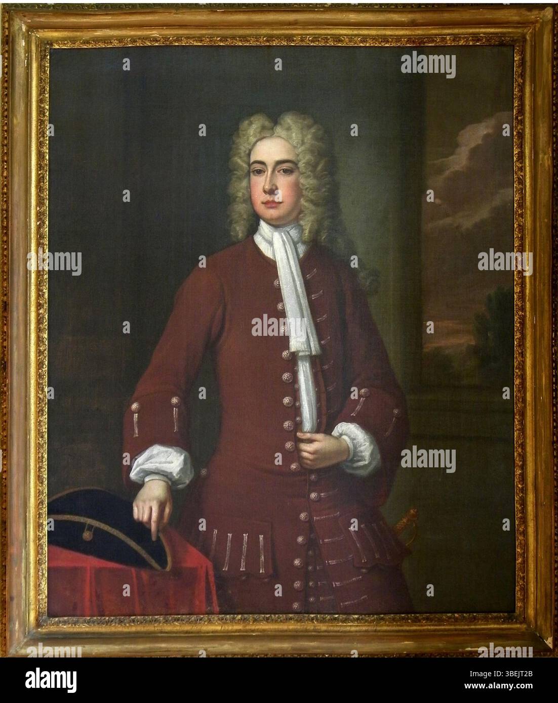 This portrait of John Carter, dating between 1715 and 1726, measures 50 ...