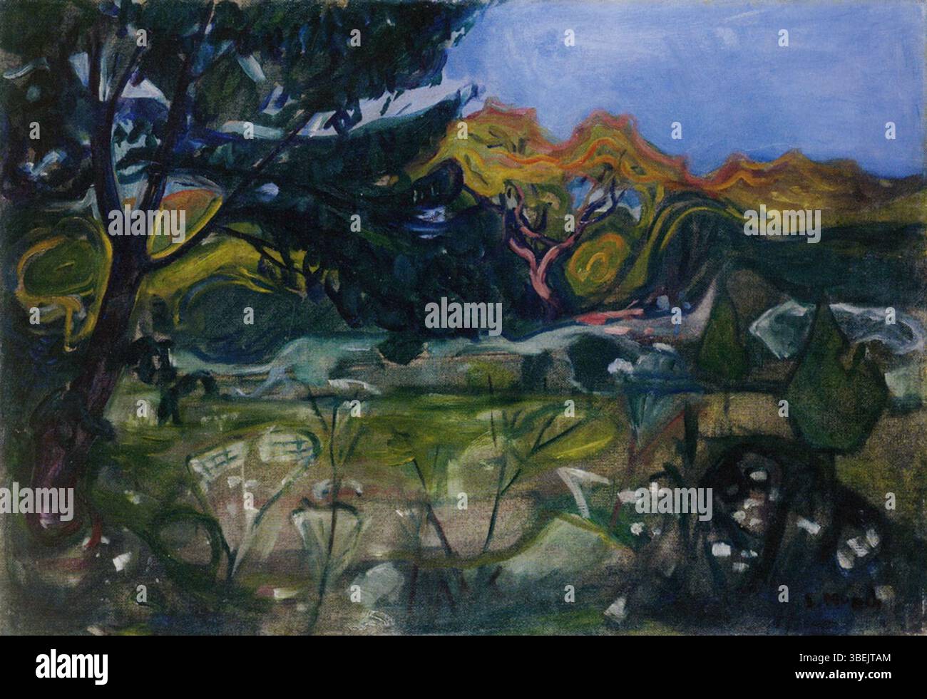 'Garden' is a painting by Edvard Munch created between 1902 and 1903 ...