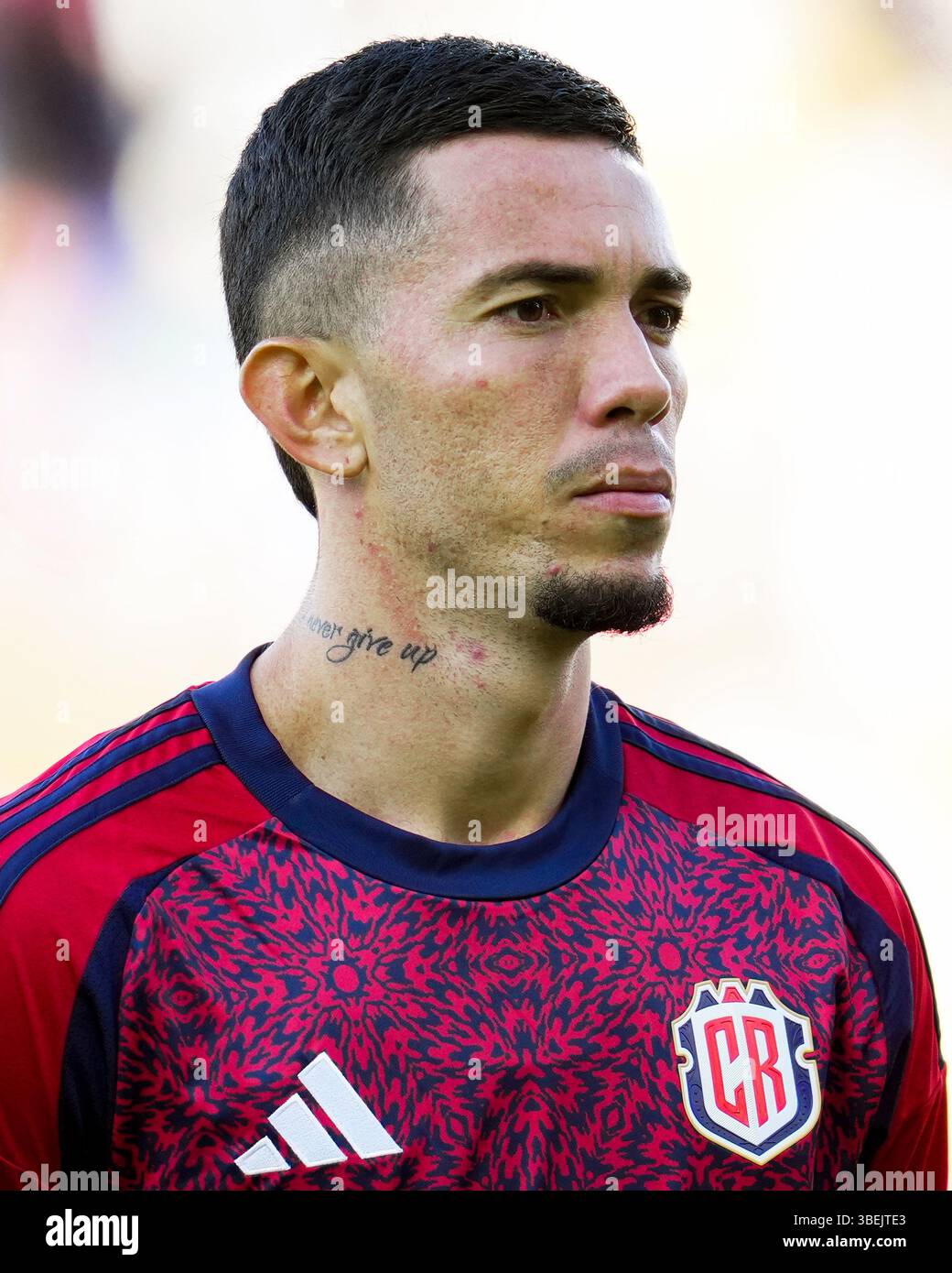 Jefferson Brenes of Costa Rica during the friendly match between ...