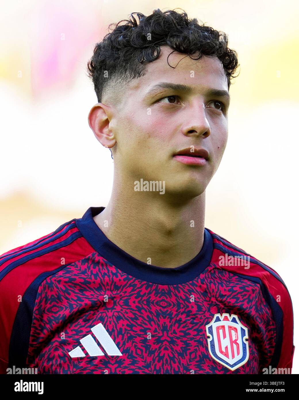 Warren Madrigal of Costa Rica during the friendly match between ...