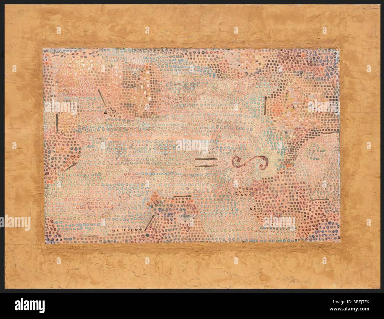 'Equals Infinity' (1932) by Paul Klee is a modern abstract painting ...