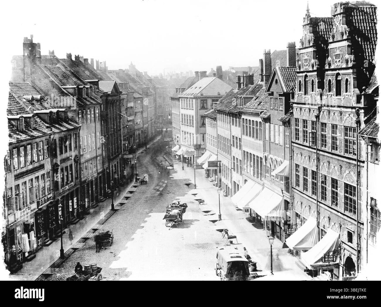 Christian Rasmus Neuhaus’ depiction of Amagertorv in Copenhagen ...