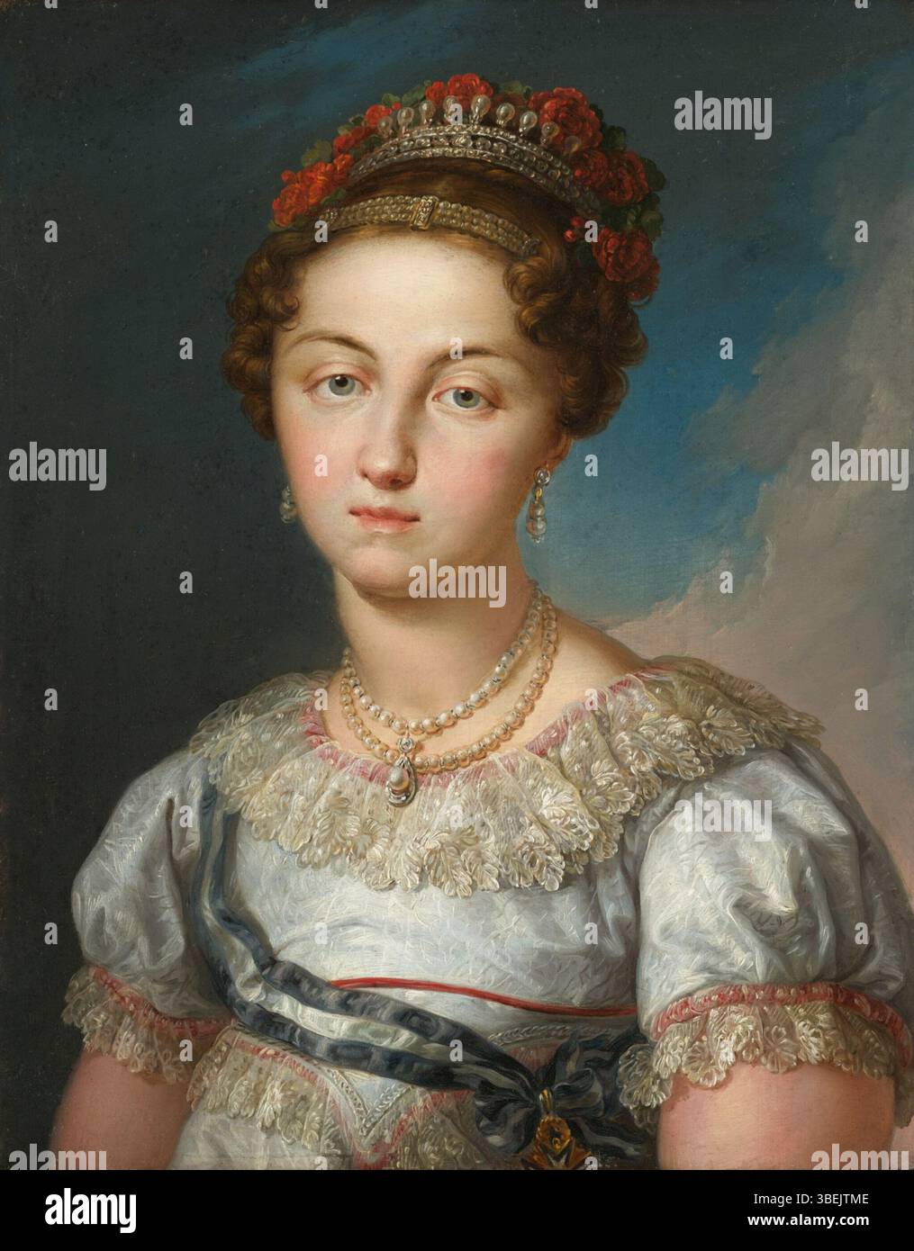 This portrait by Vicente López y Portaña depicts María Josefa Amalia de ...