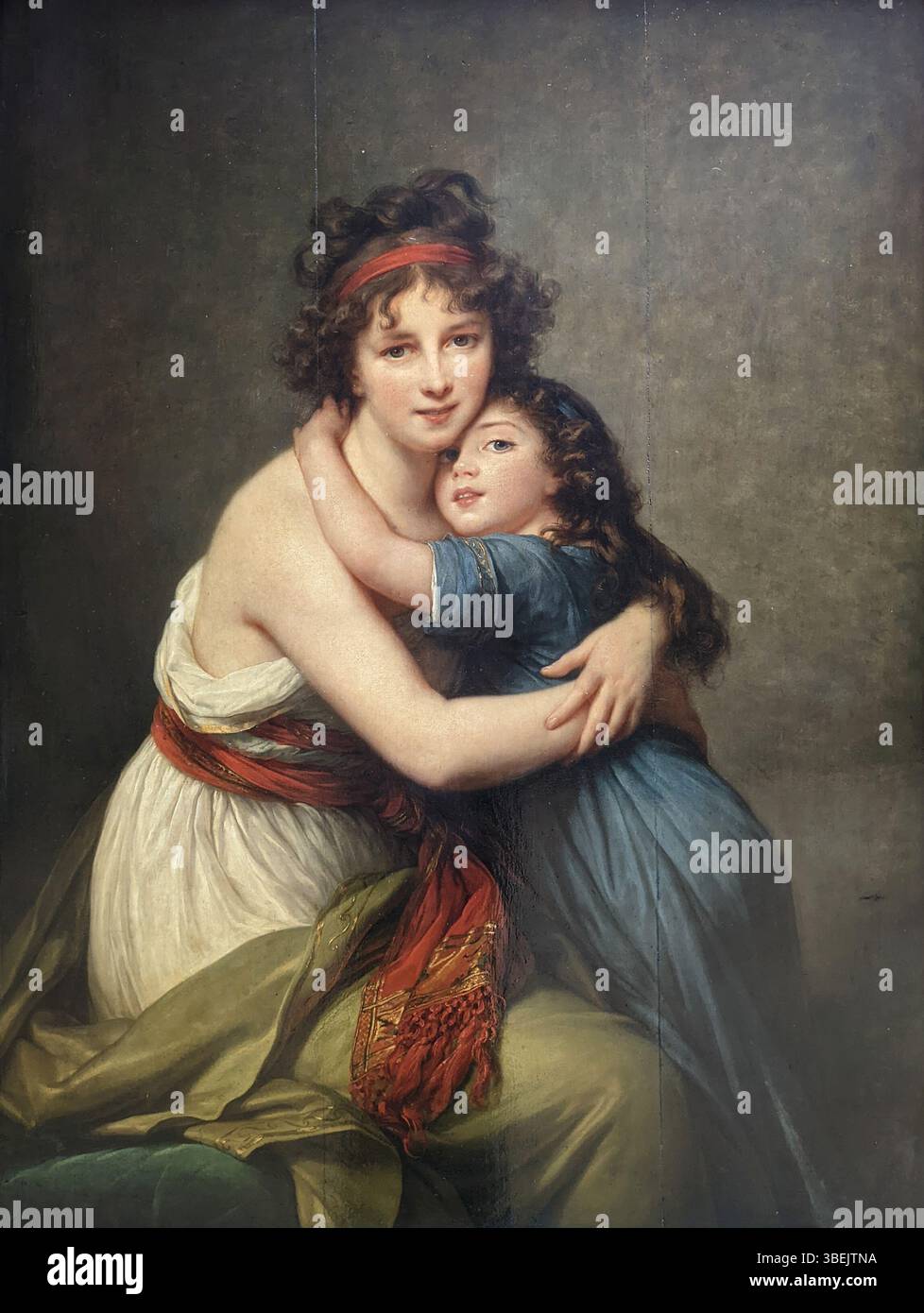 Self-Portrait with Her Daughter, Julie, painted by Élisabeth Louise ...