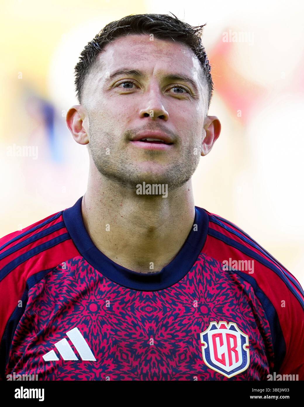 Francisco Calvo of Costa Rica during the friendly match between ...