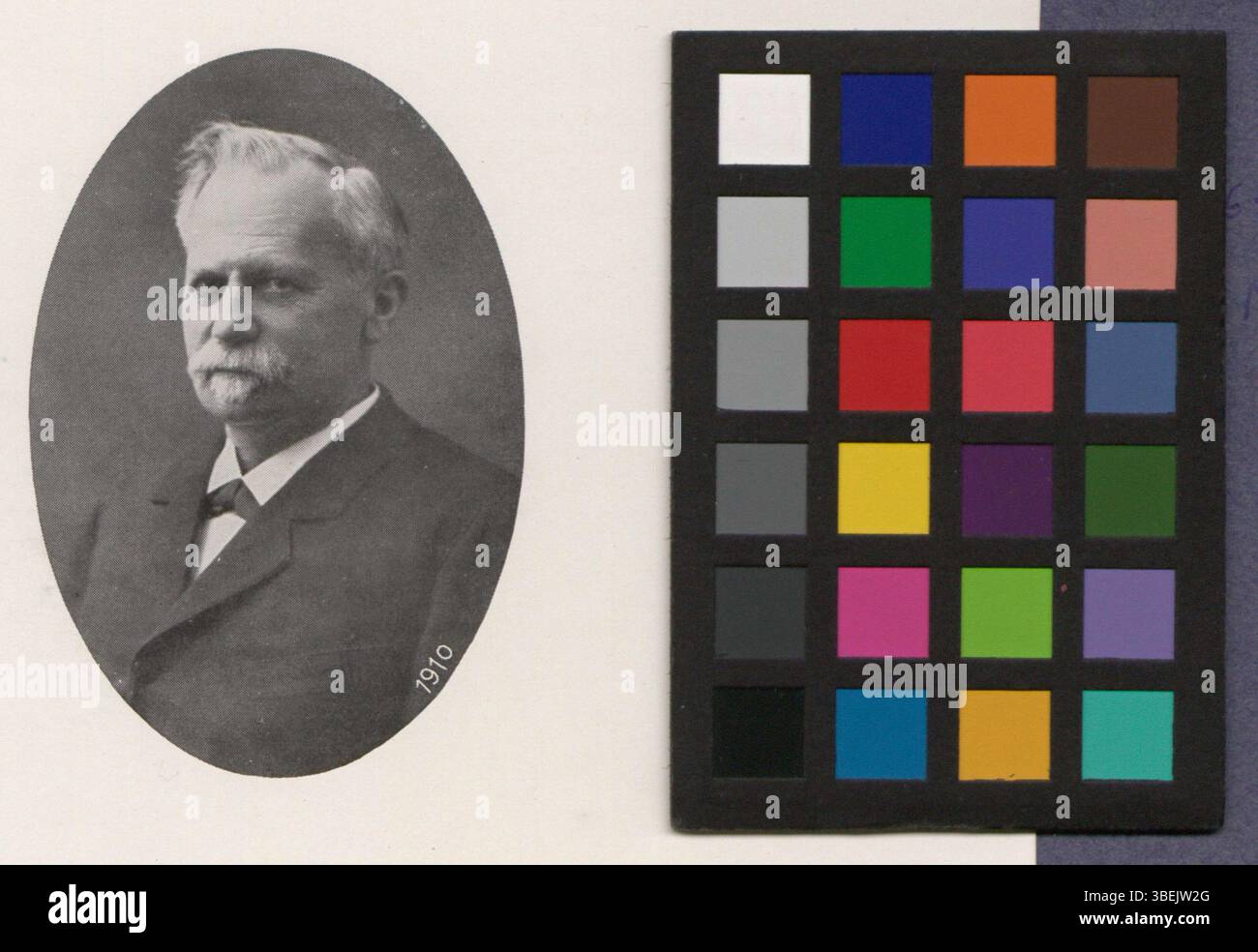 This autotype print from 1910 depicts Paul Miescher, a key figure in ...