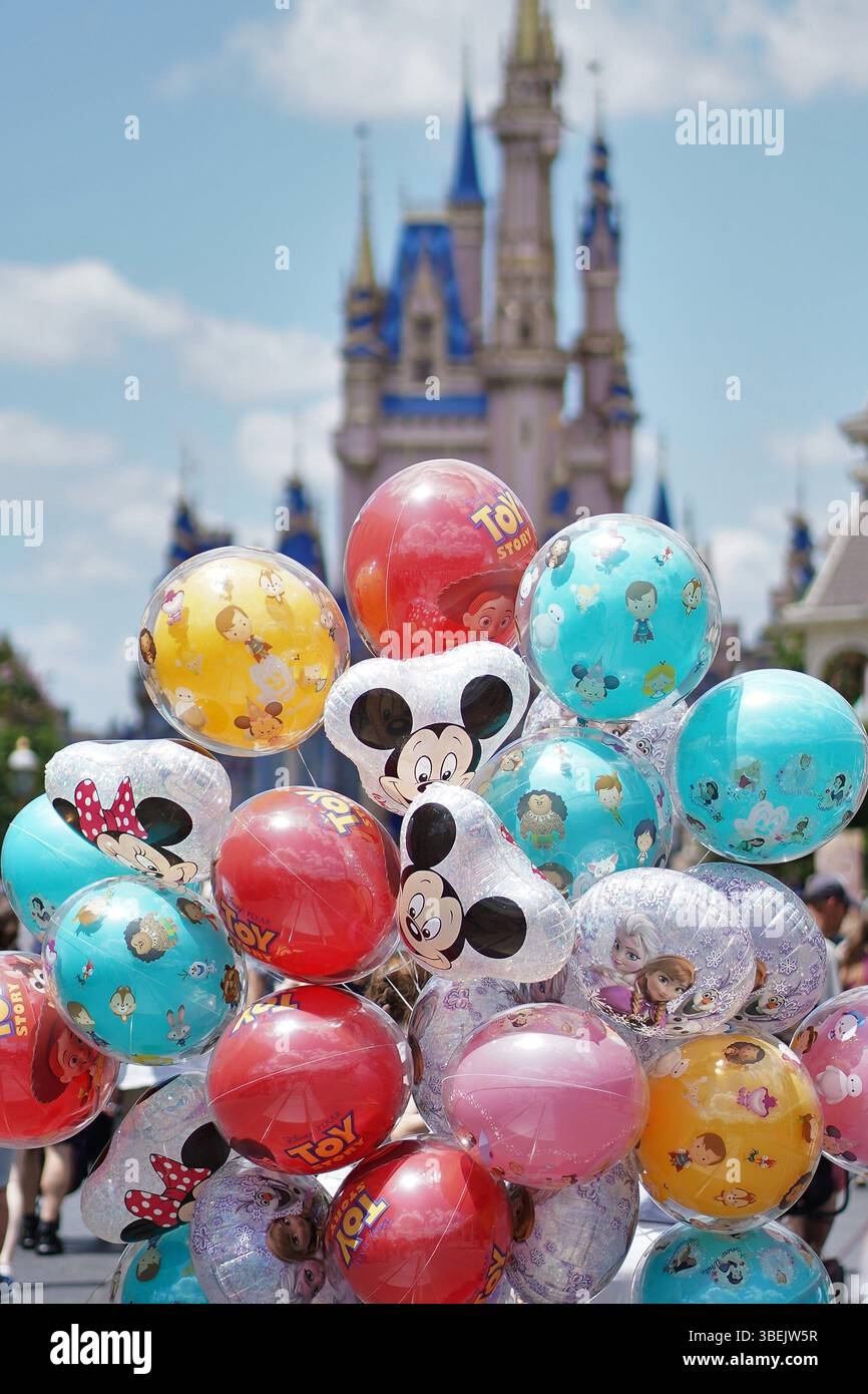 Walt Disney World balloons Stock Photo - Alamy