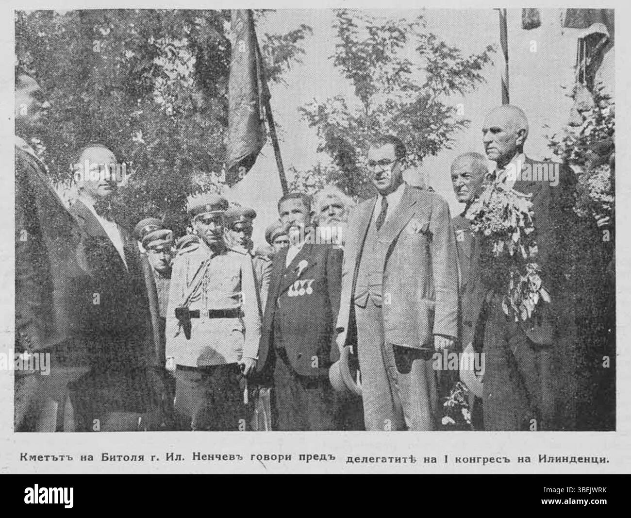 Iliya Nenchev, a key figure in the Ilinden organization, is pictured in ...