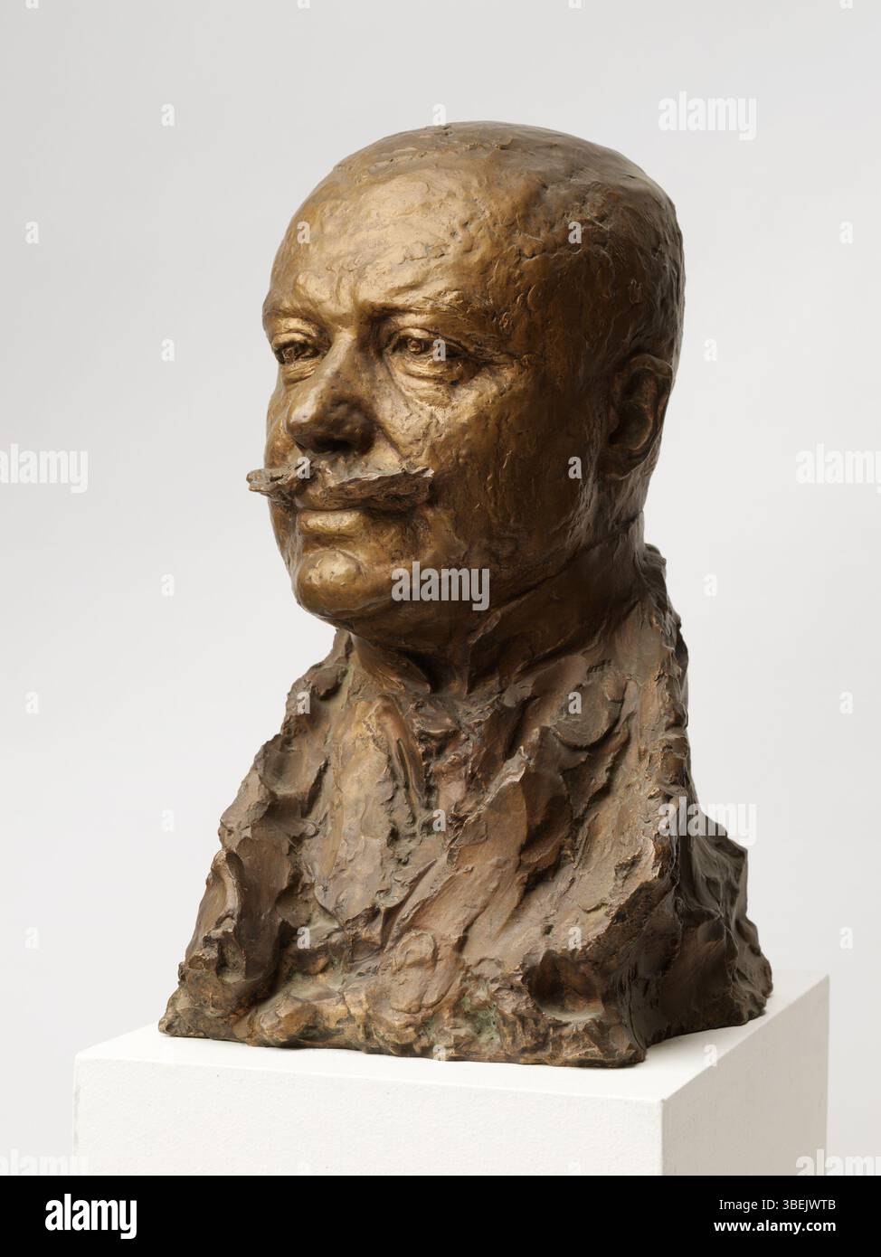 Gustav Vigeland's 1905 portrait of Gunnar Heiberg features the ...