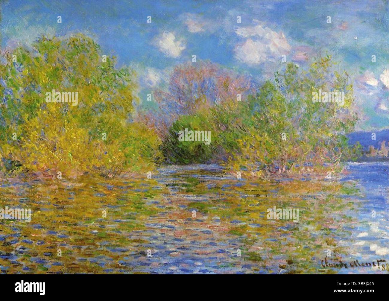 This painting by Claude Monet from 1 January 1856 highlights the early ...