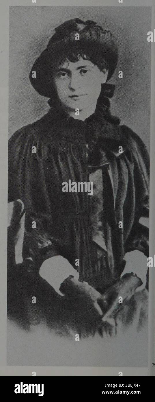 This photograph from the 1880s captures Eleanor Marx, the youngest ...