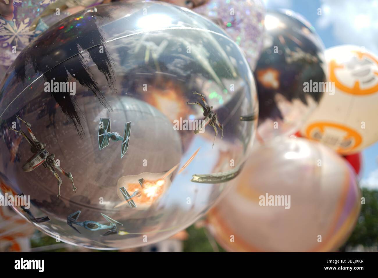 Walt Disney World balloons Stock Photo - Alamy