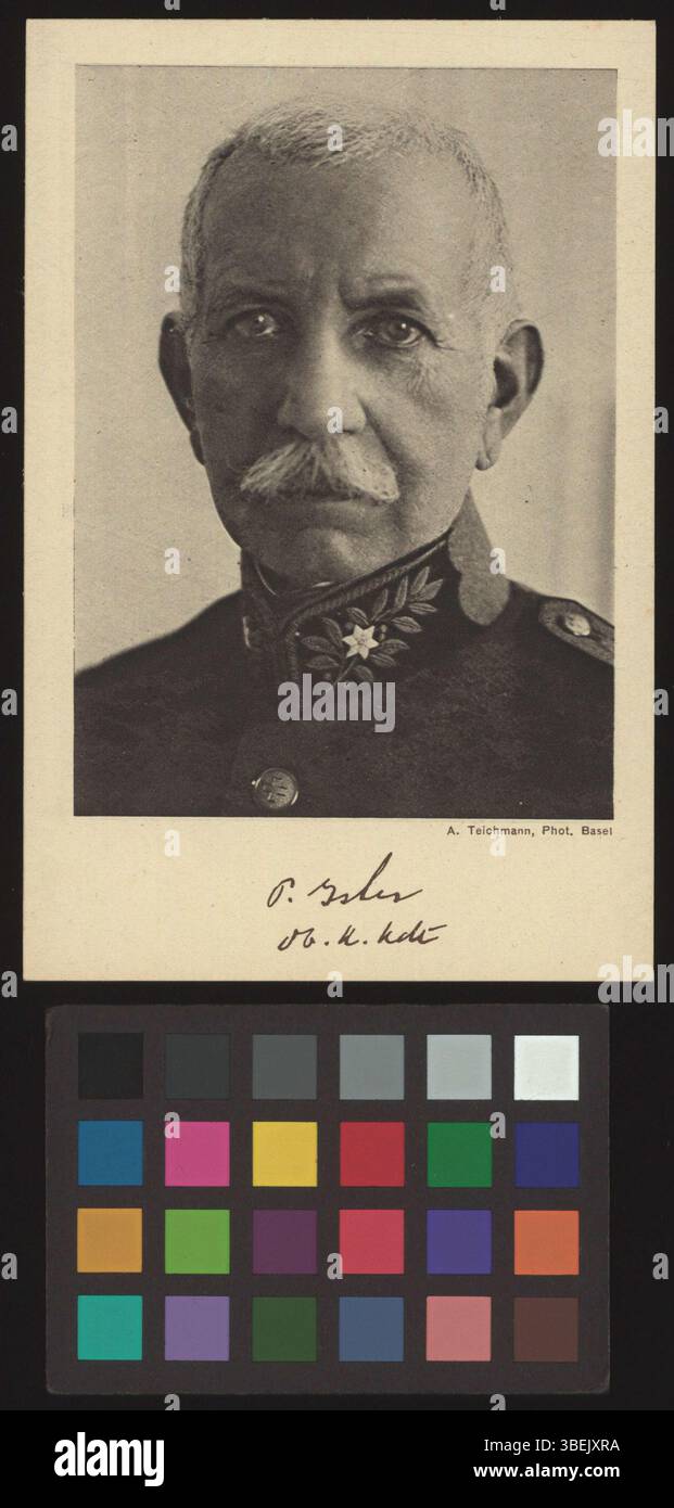 This black-and-white reproduction of a photograph features Peter Isler ...