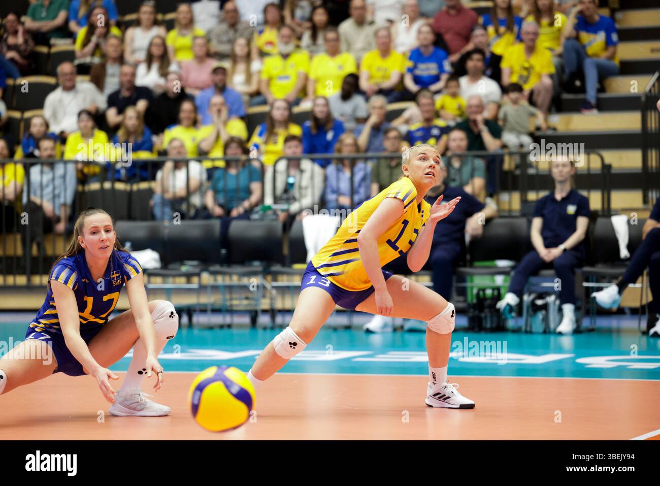 ÖREBRO, SWEDEN 20250529Sweden's Anna Haak and Sweden's Filippa Brink ...