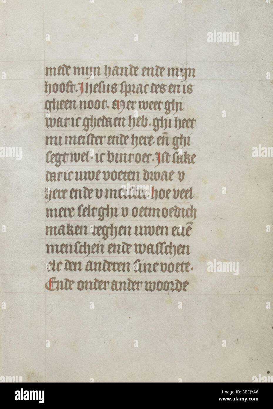 A page from the 'Book of Hours' by the Master of Zweder van Culemborg ...