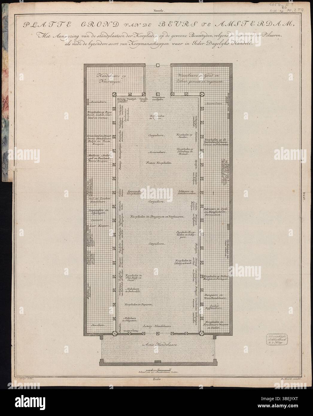 This map from circa 1771 by J.C. Philips depicts the layout of the ...