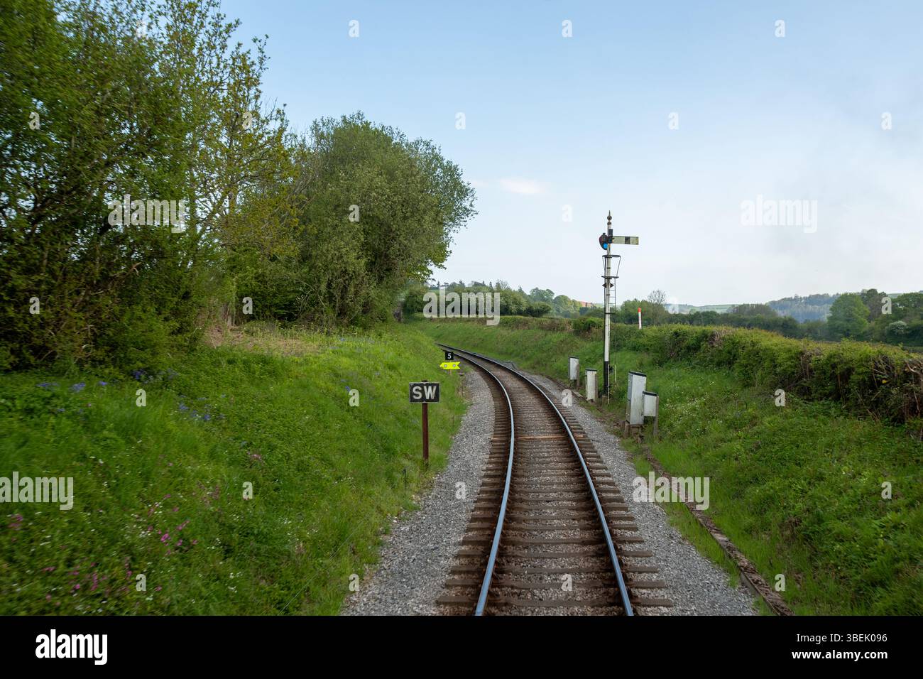 Steam train meander hi-res stock photography and images - Alamy