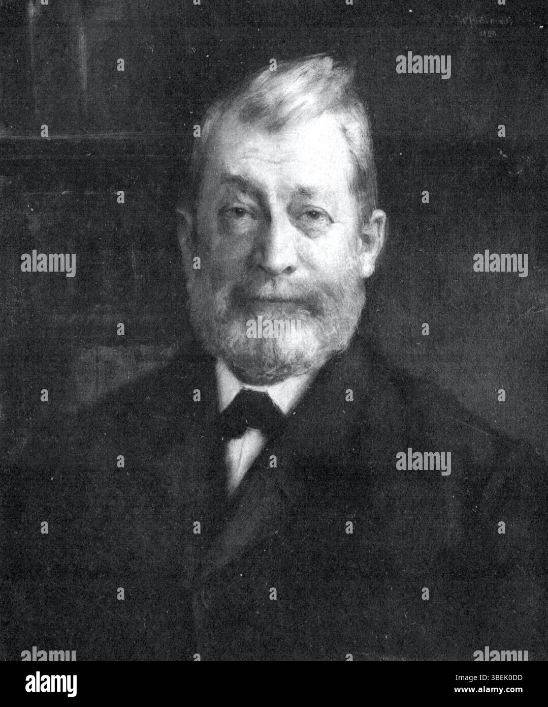 Photograph dated December 1, 1898 of Swiss composer and organist Robert ...