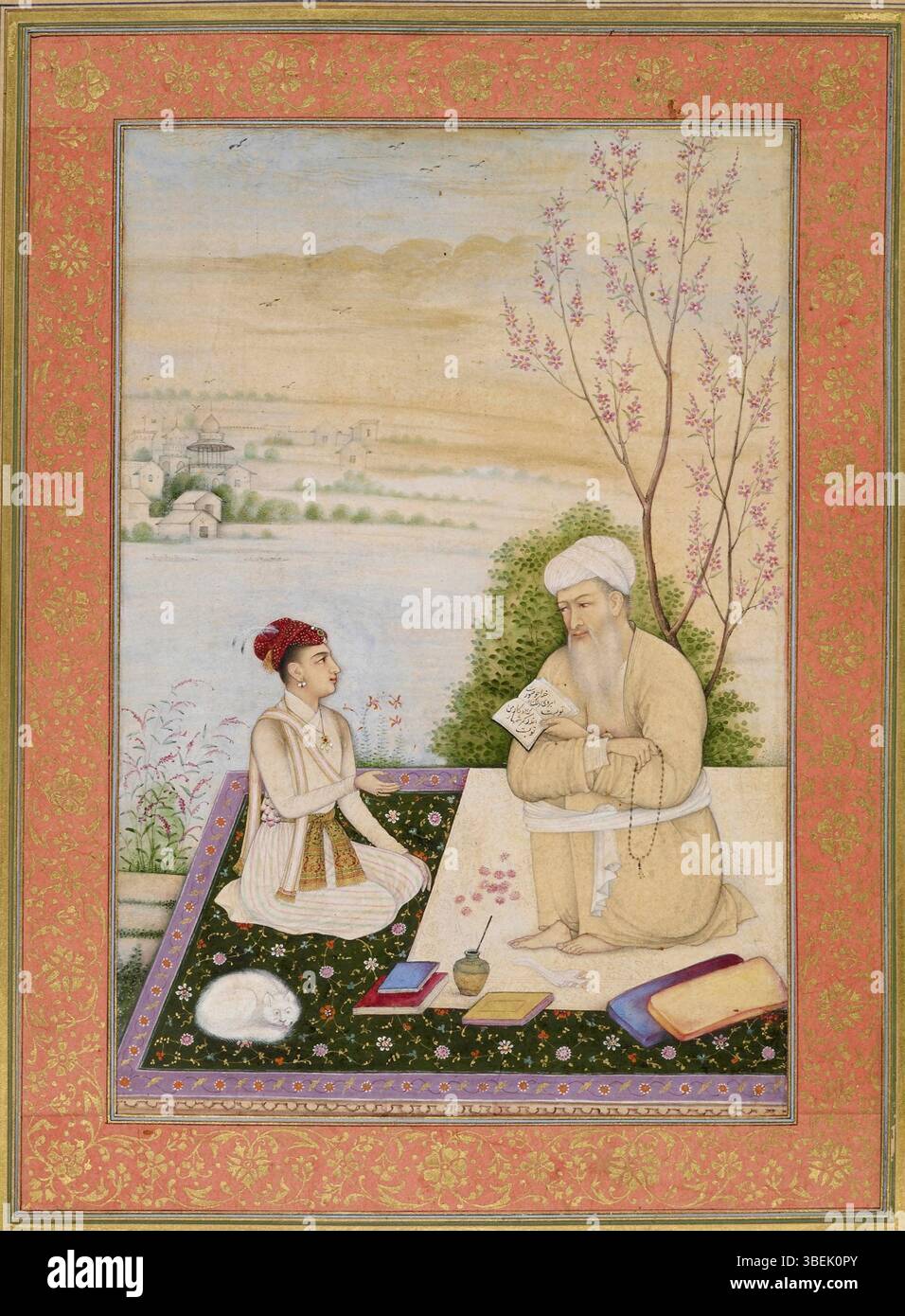 This 1630 painting depicts Dara Shikoh, Mughal emperor Shah Jahan's son ...
