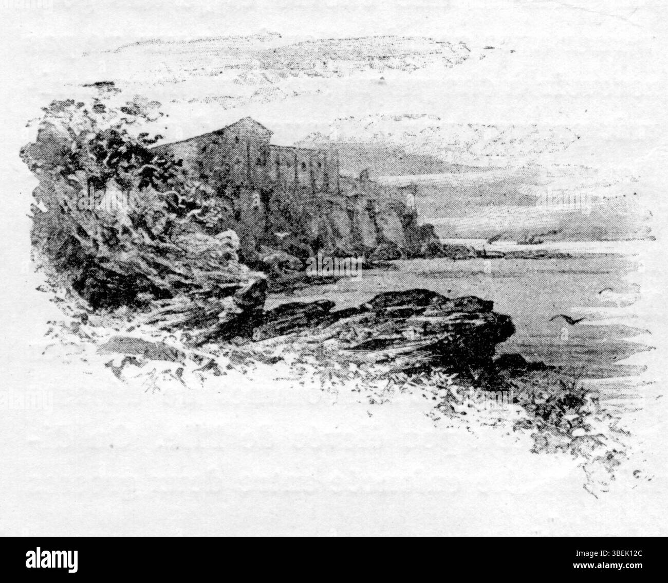Illustration by Édouard Riou from the 1888 edition of 'Sur l'Eau' by ...