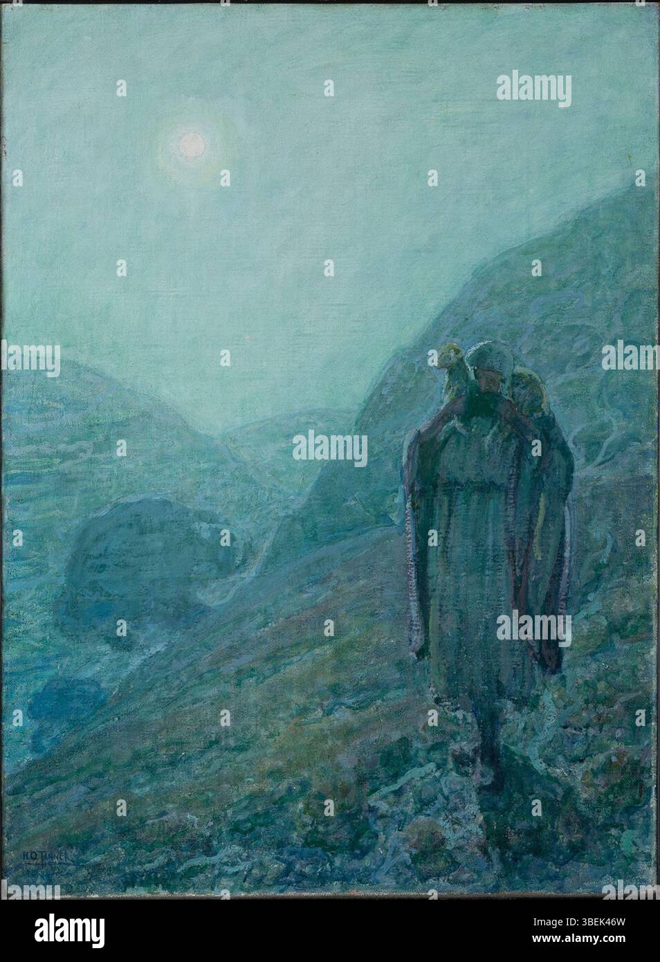 'The Good Shepherd (The Lost Sheep)', painted by Henry Ossawa Tanner in ...