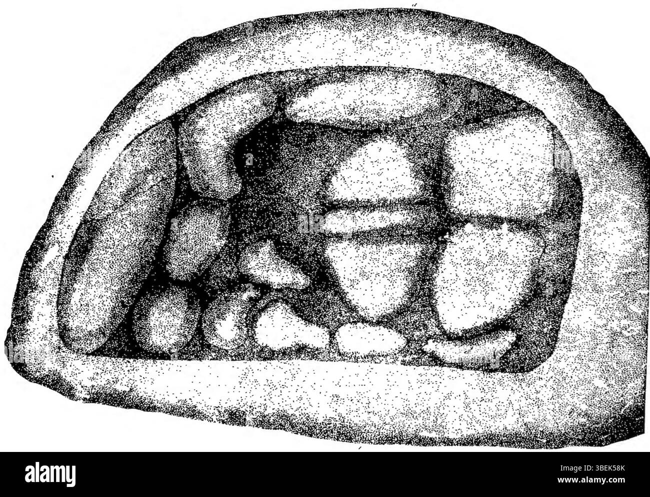 Early 19th-century sketch of the Black Stone at the Kaaba in Mecca ...