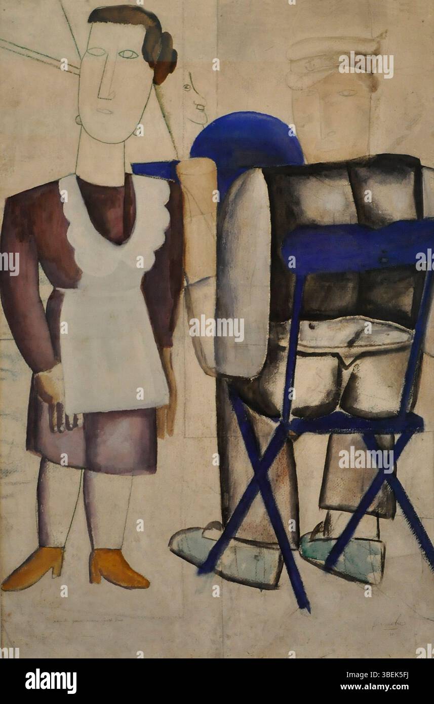 Constant Permeke’s 1925 painting 'Het echtpaar' (The Couple) is an ...