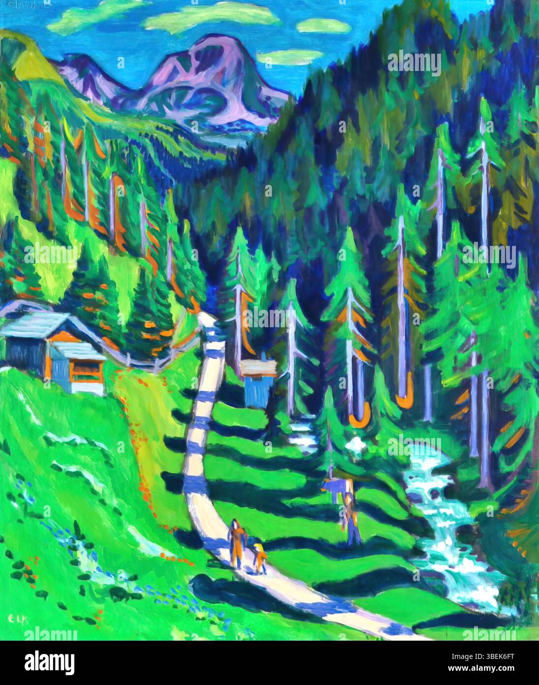 Kirchner 1910s landscape hi-res stock photography and images - Alamy