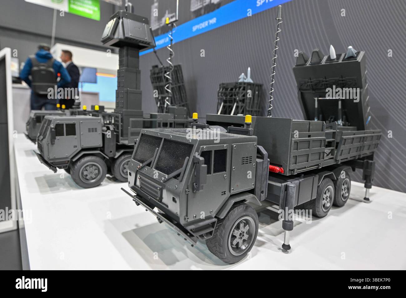 Model of Complete Mobile Air Defense System on a Single Vehicle Spyder ...