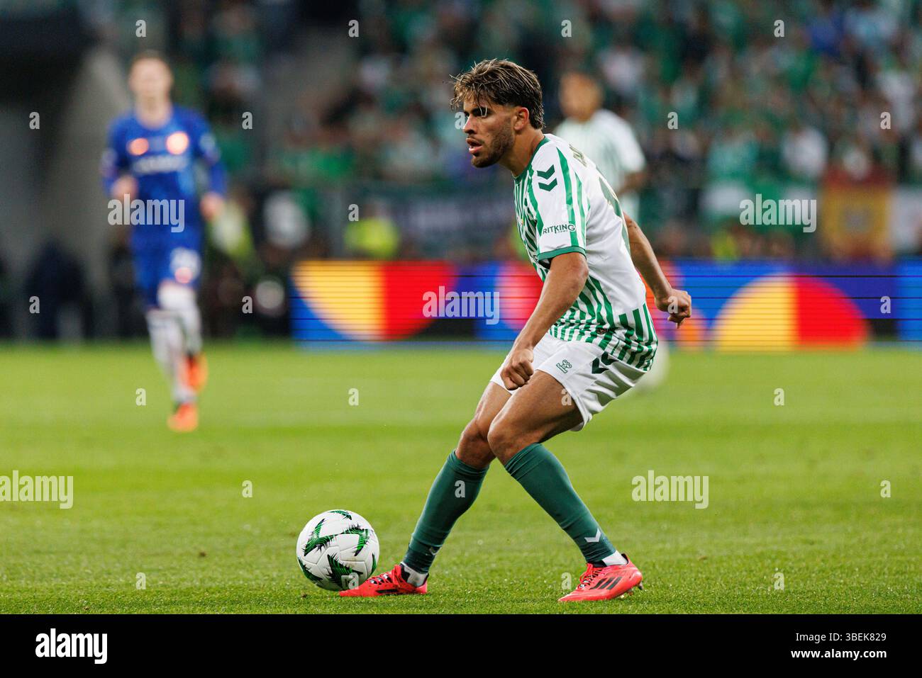 Ez Abde Abde Ezzalzouli seen during UEFA Conference League 2025 final game between Real Betis ...