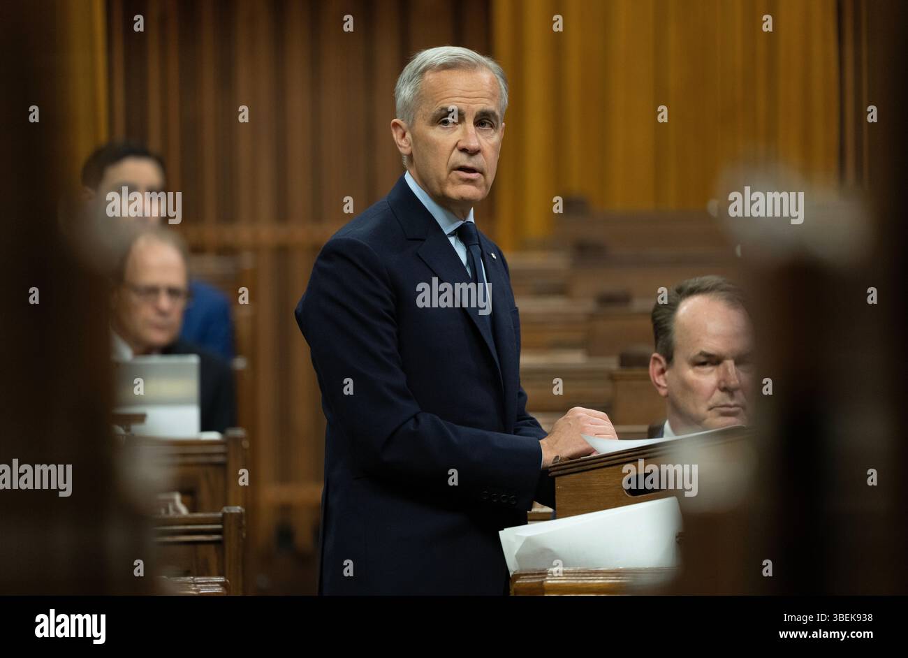 Prime Minister Mark Carney delivers his response to the Throne Speech ...