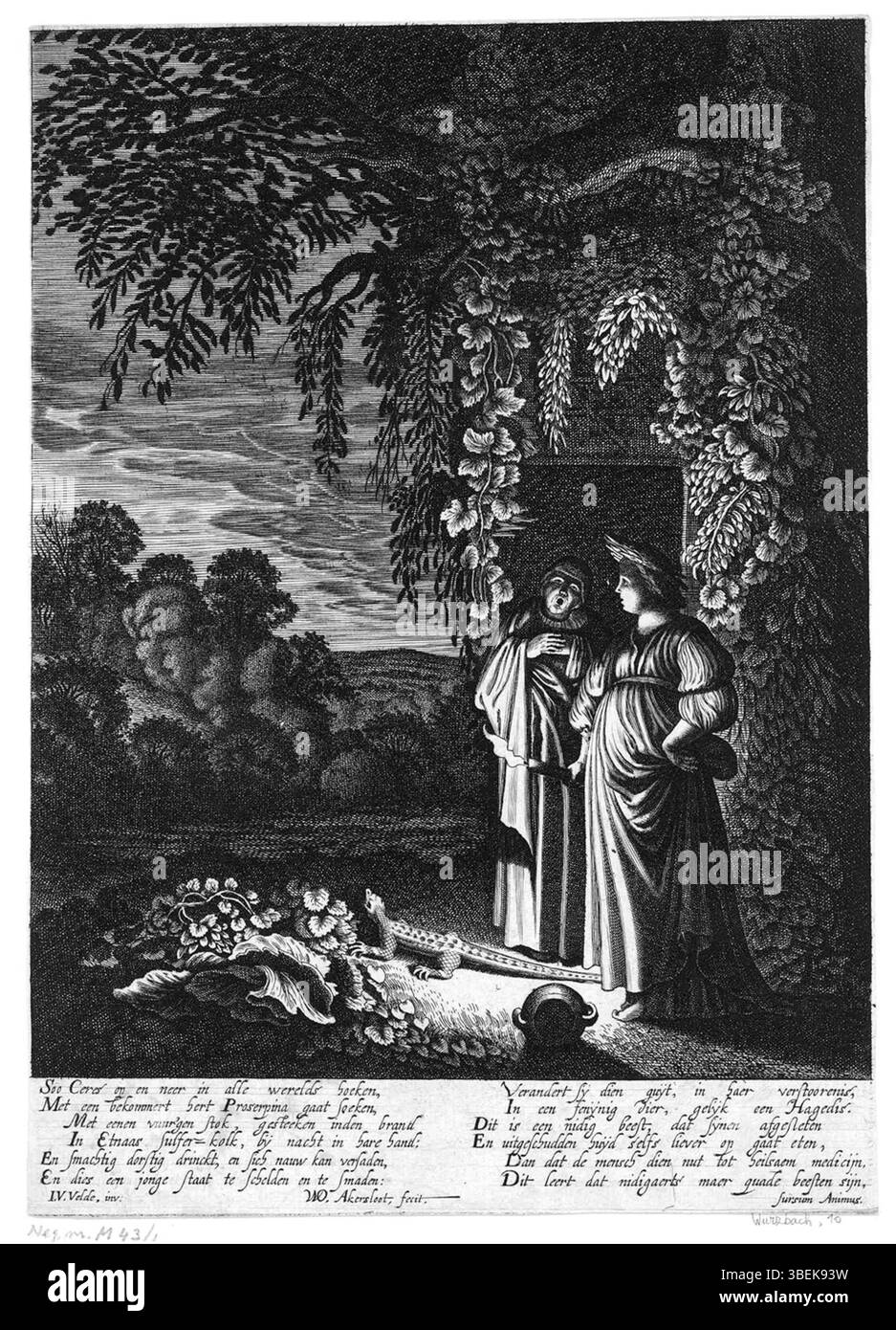 This work by Willem Gerritsz Akersloot (active 1620-1634) illustrates ...