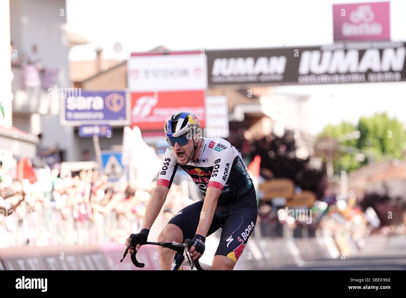 Denz Nico of Red Bull - Bora - Hansgrohe Team winner of the stage on ...