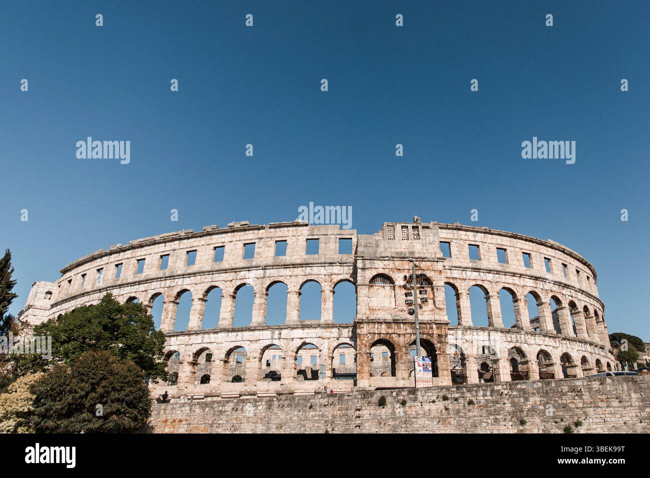 A breathtaking view of the Pula Arena, one of Croatia's most iconic ...