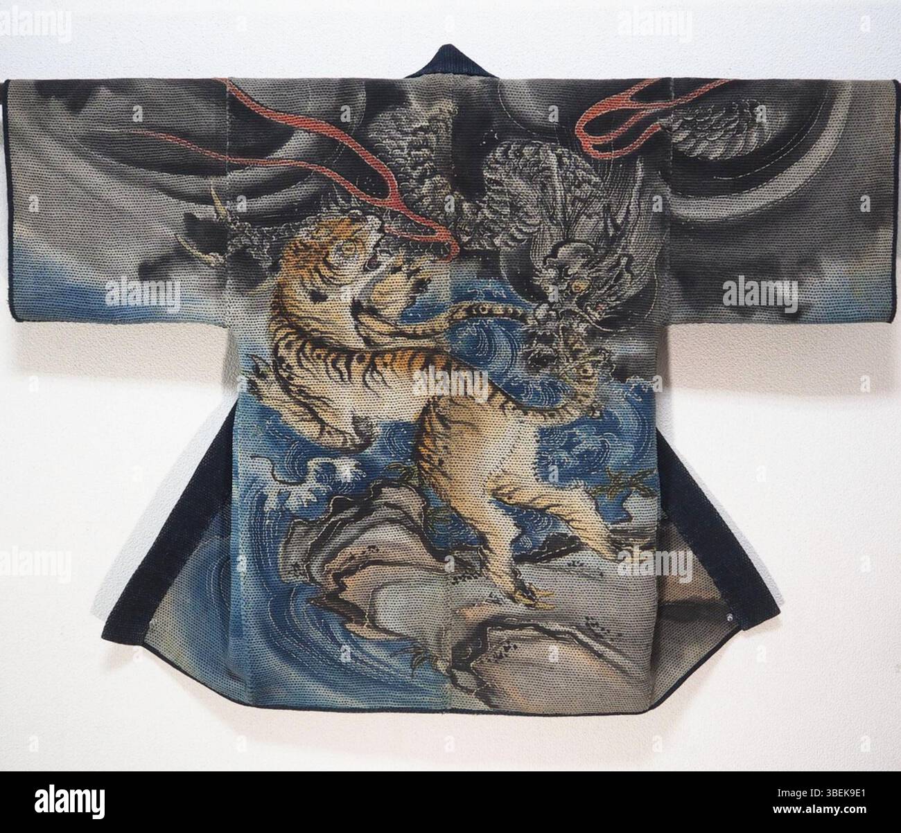 This 19th-century Japanese fireman’s coat is decorated with a tiger and ...
