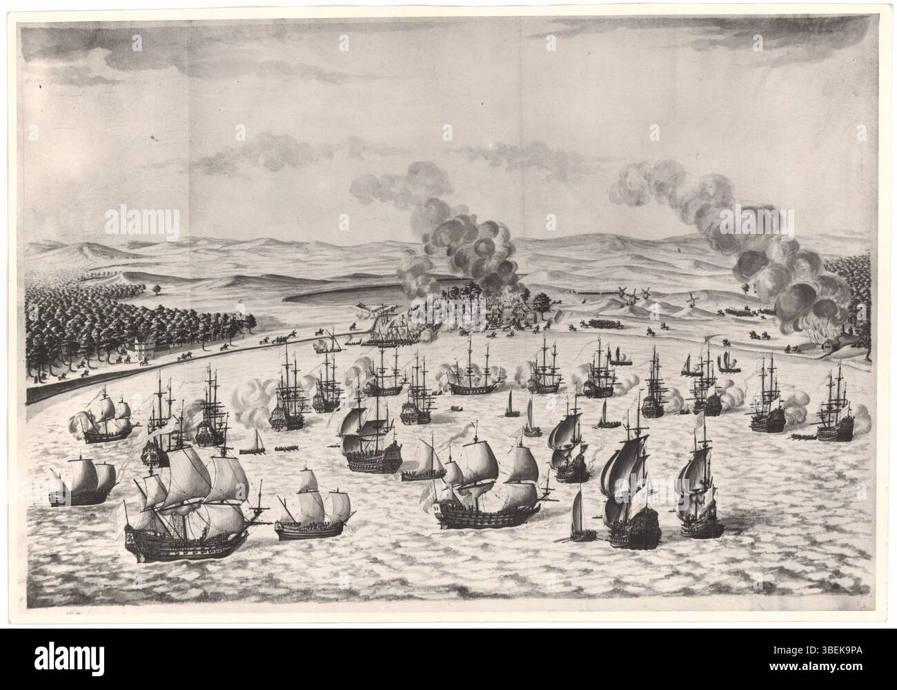 The *Landgangen* (Gangway) at Kerteminde depicts the arrival of Dutch ...