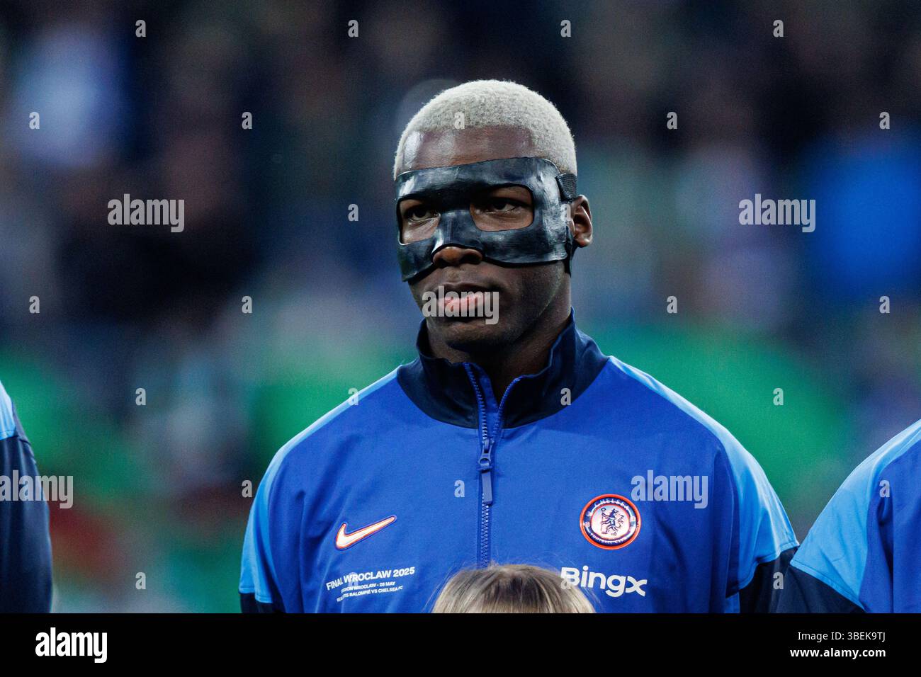 Moises Caicedo seen during UEFA Conference League 2025 final game ...