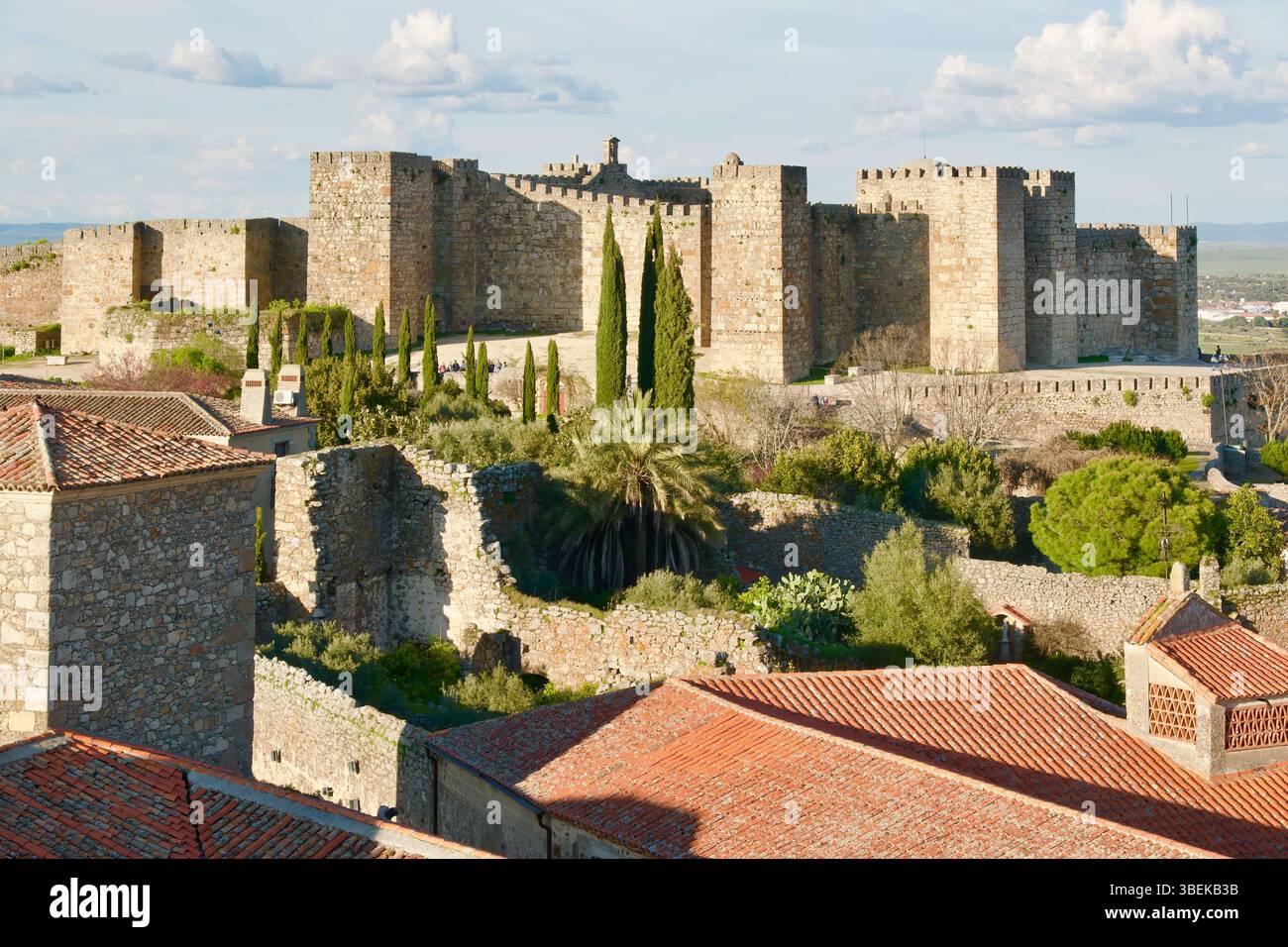 Landscape view from the bell tower of the Iglesia de Santa María la ...