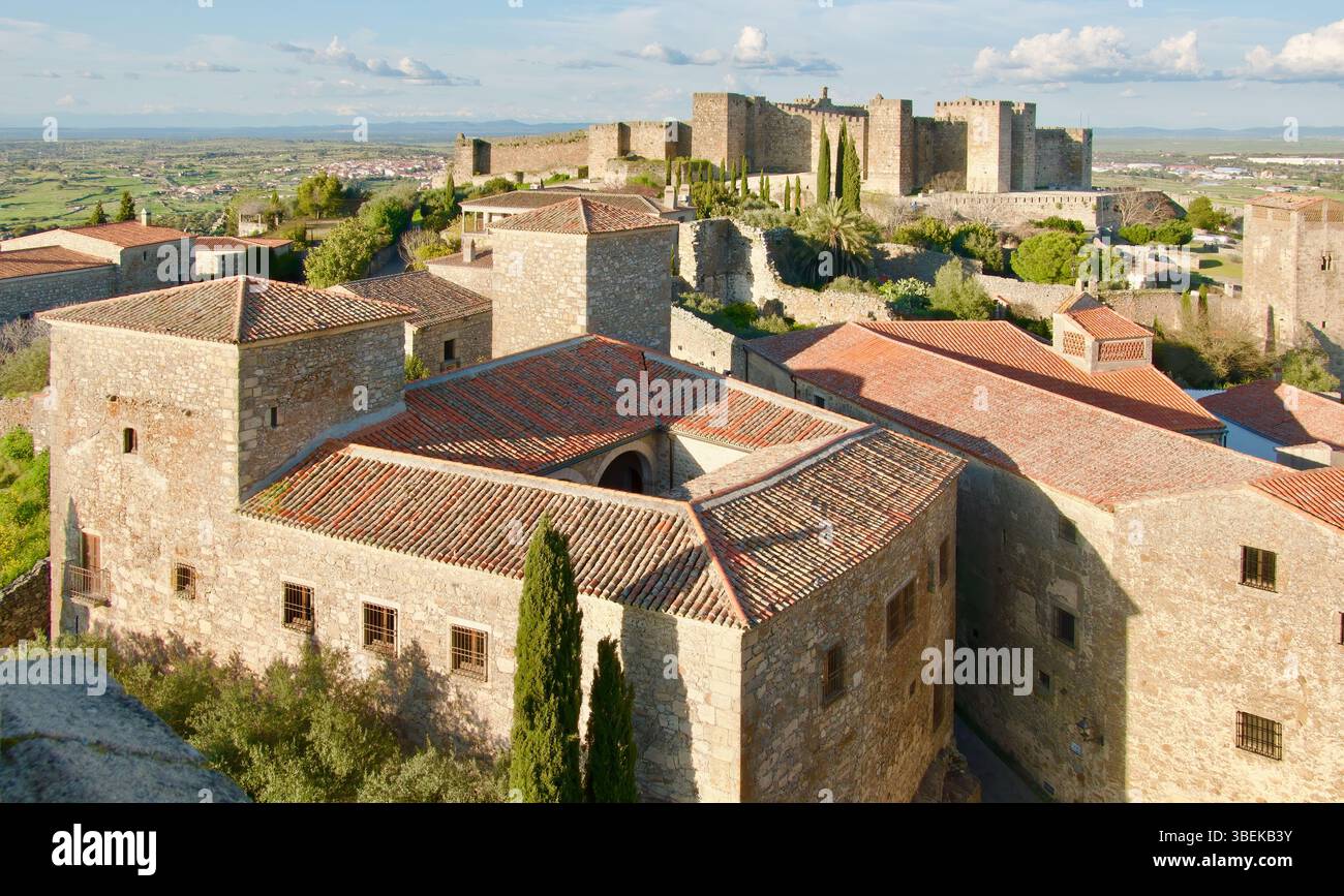 Landscape view from the bell tower of the Iglesia de Santa María la ...