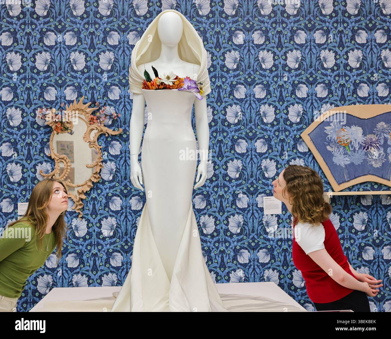 London, UK. 29th May, 2025. Gallery staff with Schiaparelli by Daniel ...