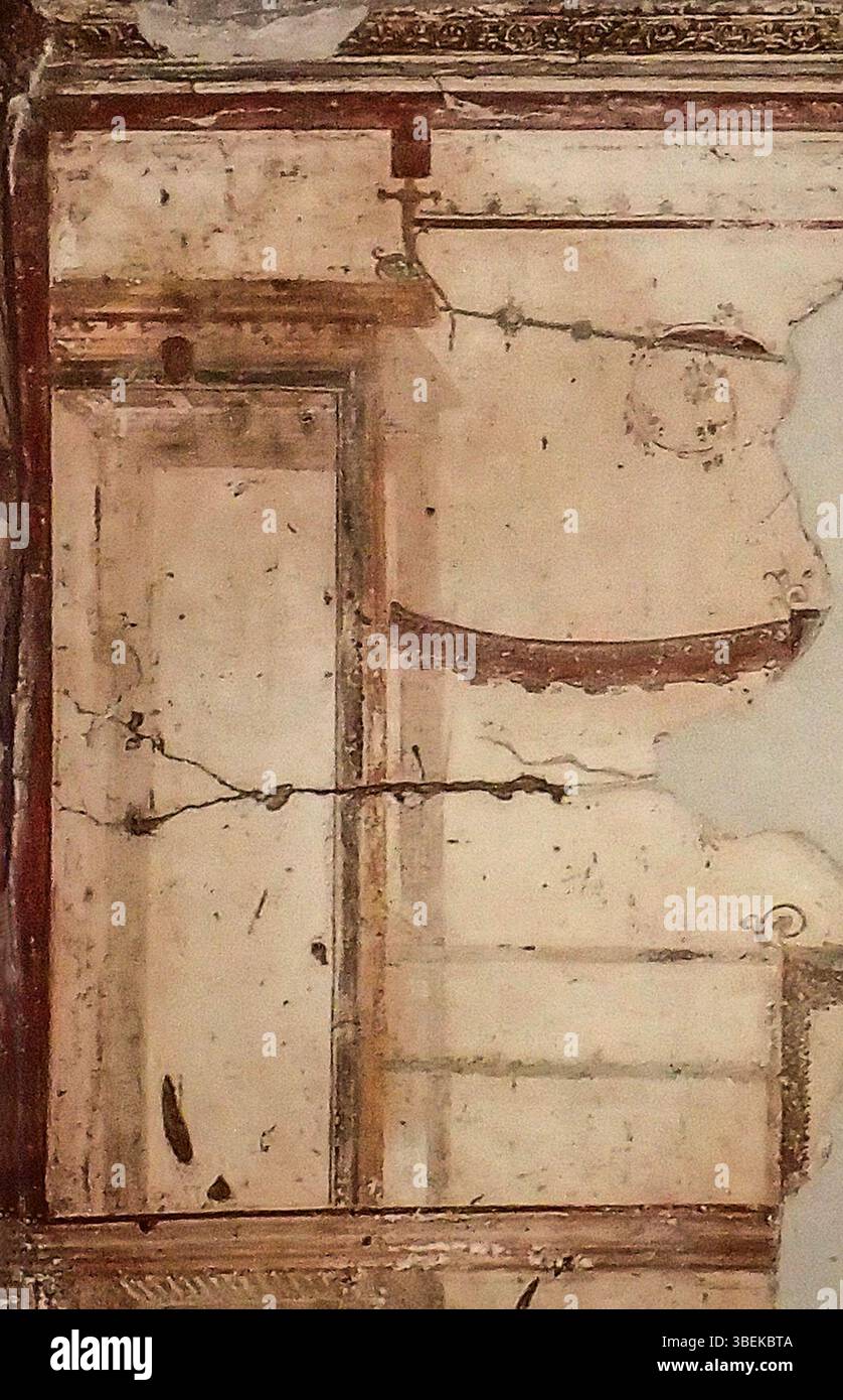 This photograph by Peter Grunwald shows the South Wall Upper Zone Left ...