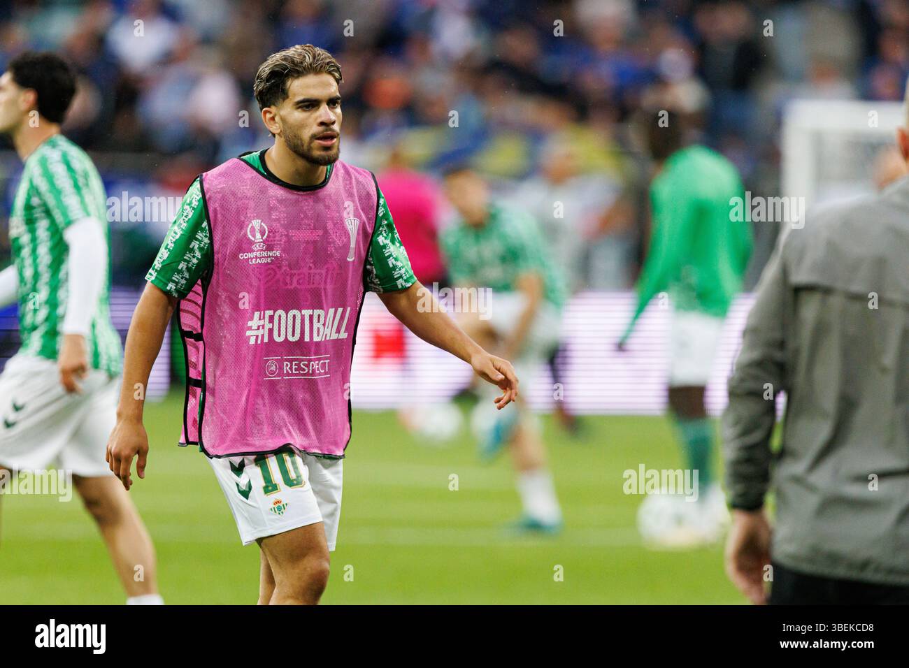 Ez Abde Abde Ezzalzouli seen during UEFA Conference League 2025 final ...