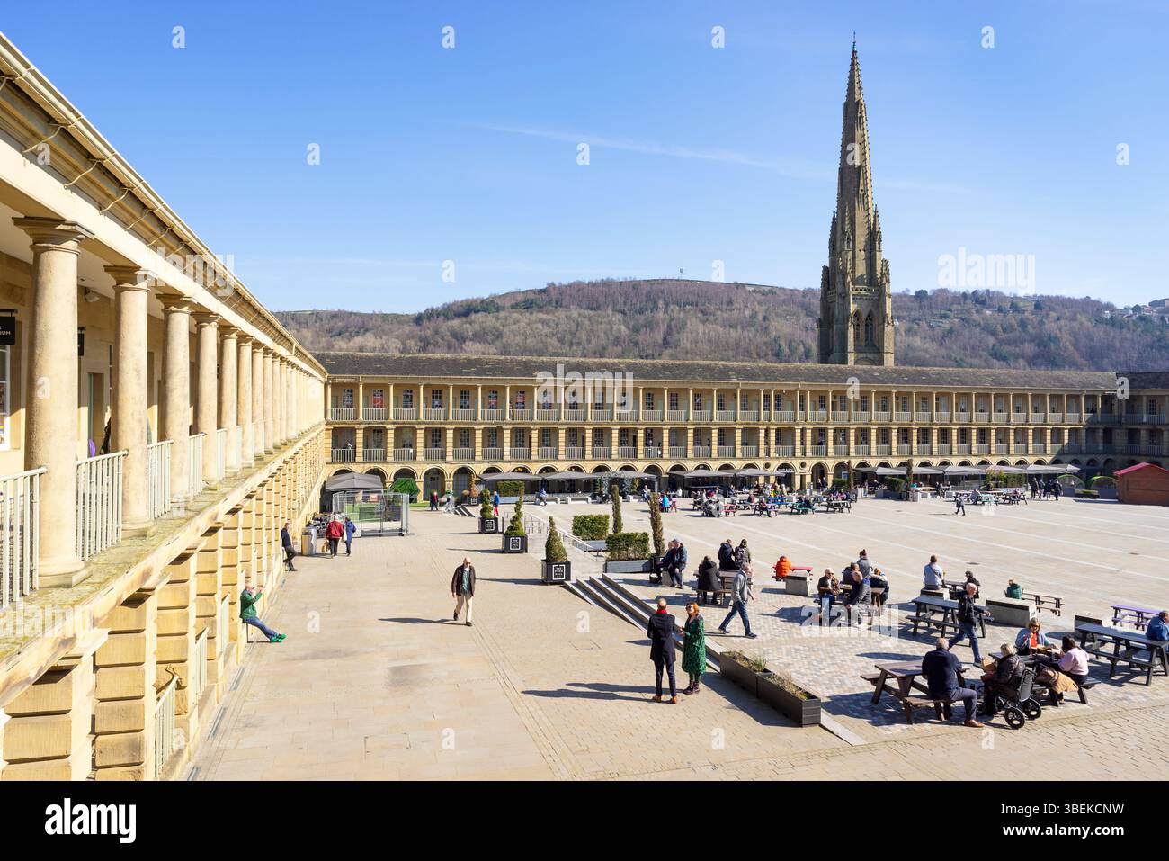 Halifax the Piece Hall Halifax Yorkshire England UK GB Europe Stock ...