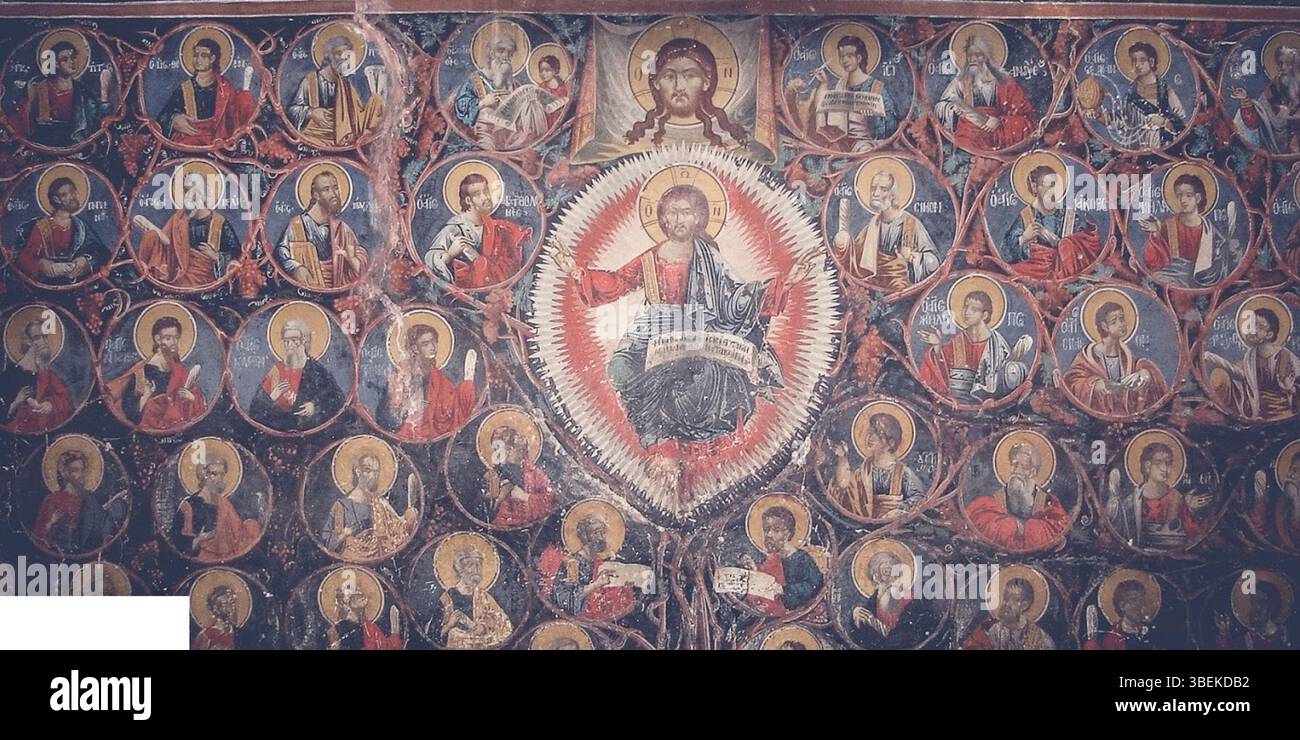 This fresco from 1763 is part of the decoration in Saint Mary Church in ...