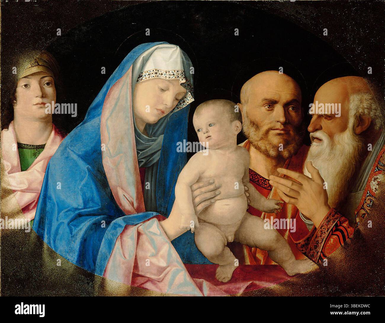 The 'Presentation of Jesus at the Temple,' painted by Giovanni Bellini ...