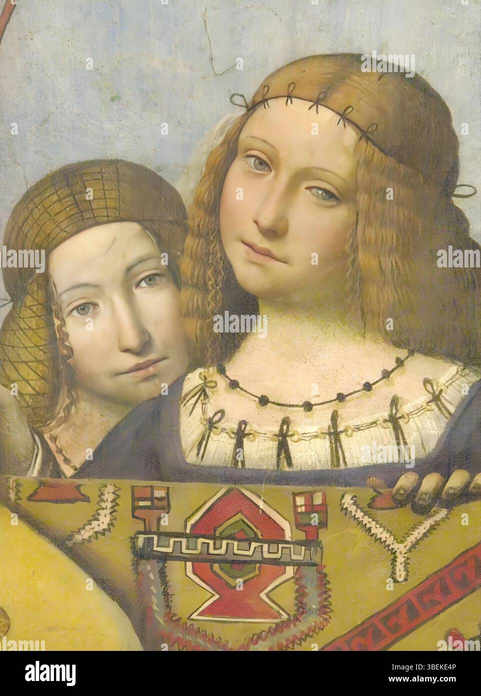 The fresco by Benvenuto Tisi da Garofalo, created between 1503-1506 ...