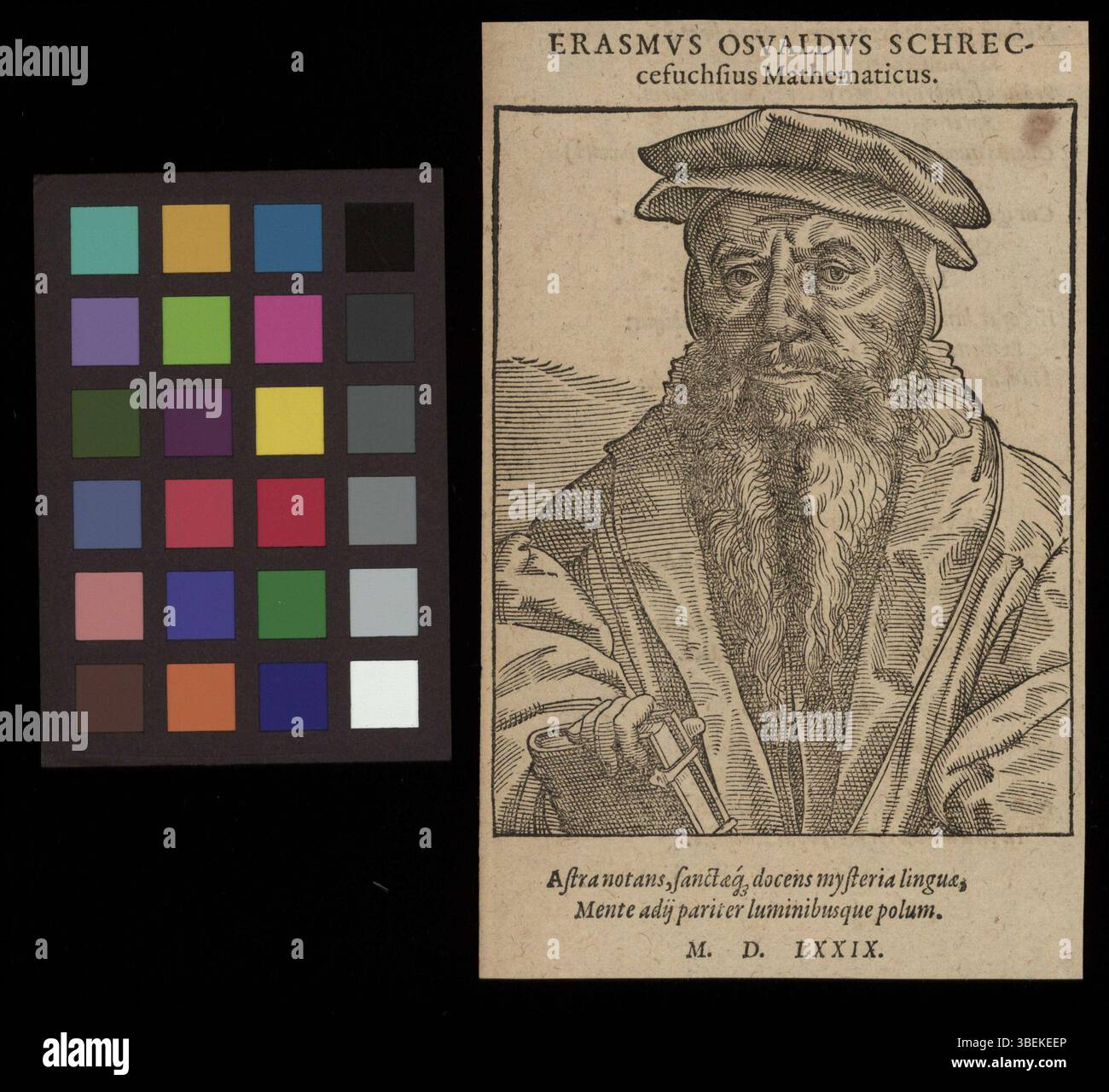 This copper engraving from 1511 by an unknown artist represents Erasmus ...